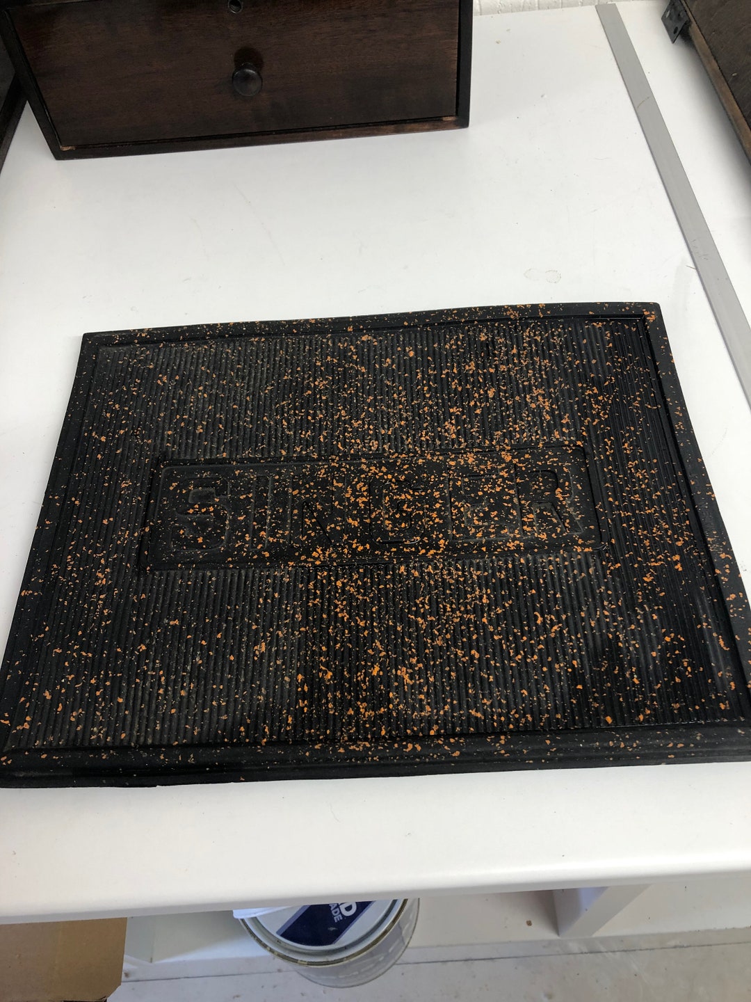 Singer Sewing Machine Treadle Mat - Etsy