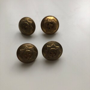 British Military Brass Buttons, BRITISH ARMY - Etsy