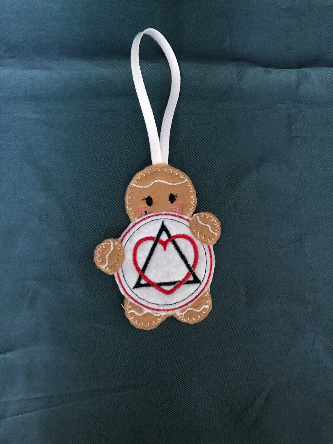 Gingerbread People, Adoption, Door Hanger, Felt Hanging Decoration ...