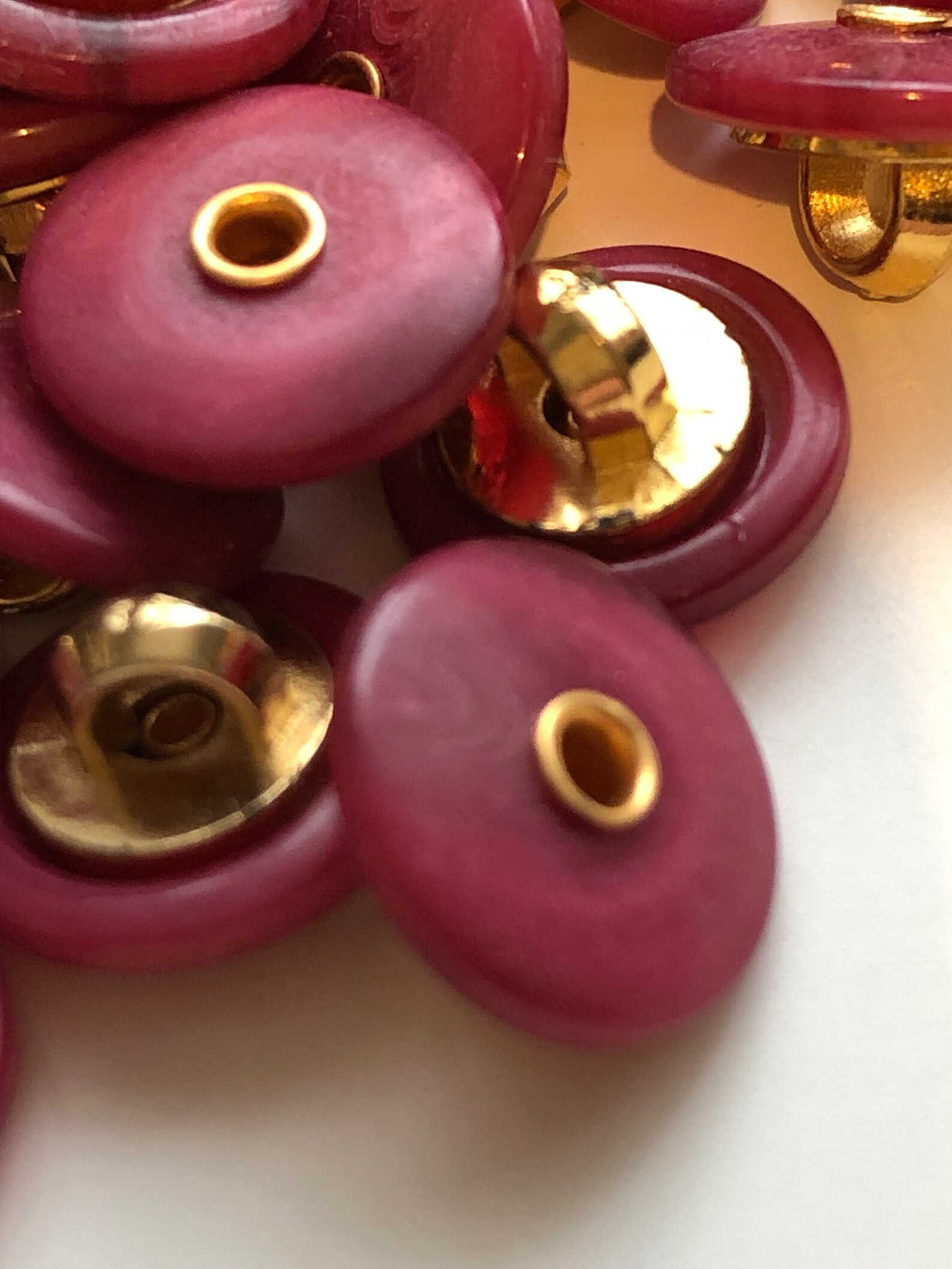 Buttons, Vintage Rose Pink Boot Buttons - Etsy