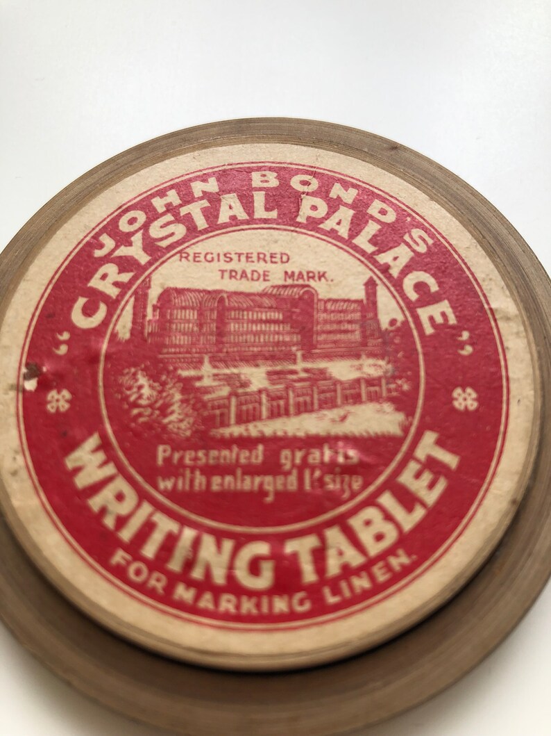 Vintage Writing Tablet for Marking Laundry - Etsy