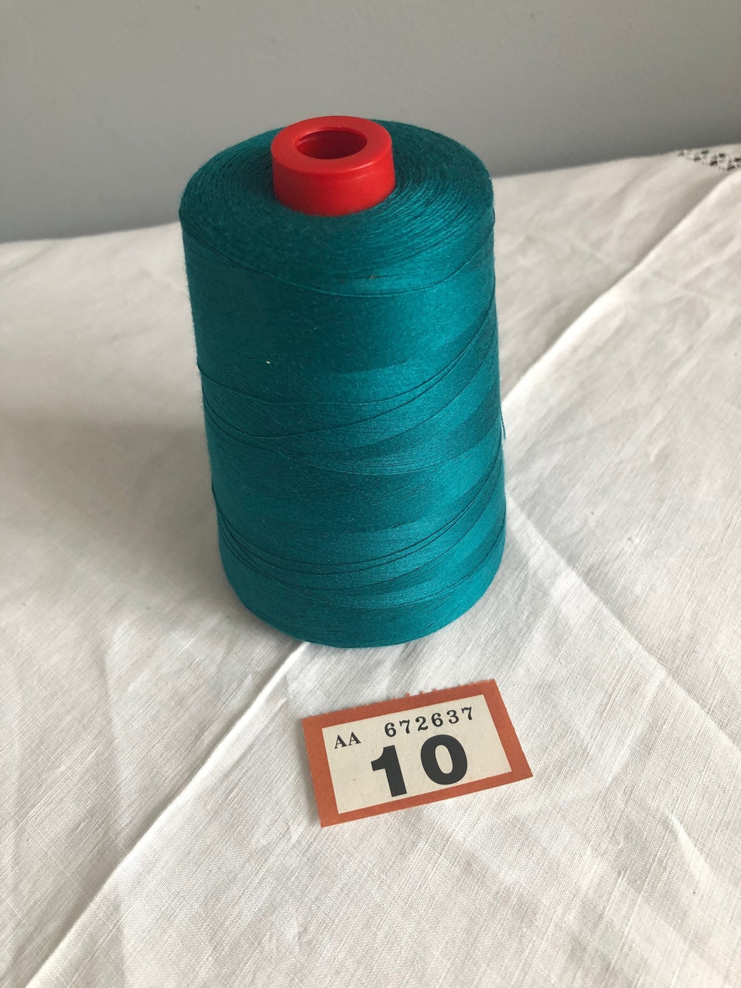 Overlocker Thread Vintage Kingfisher Blue Sewing Thread - Etsy