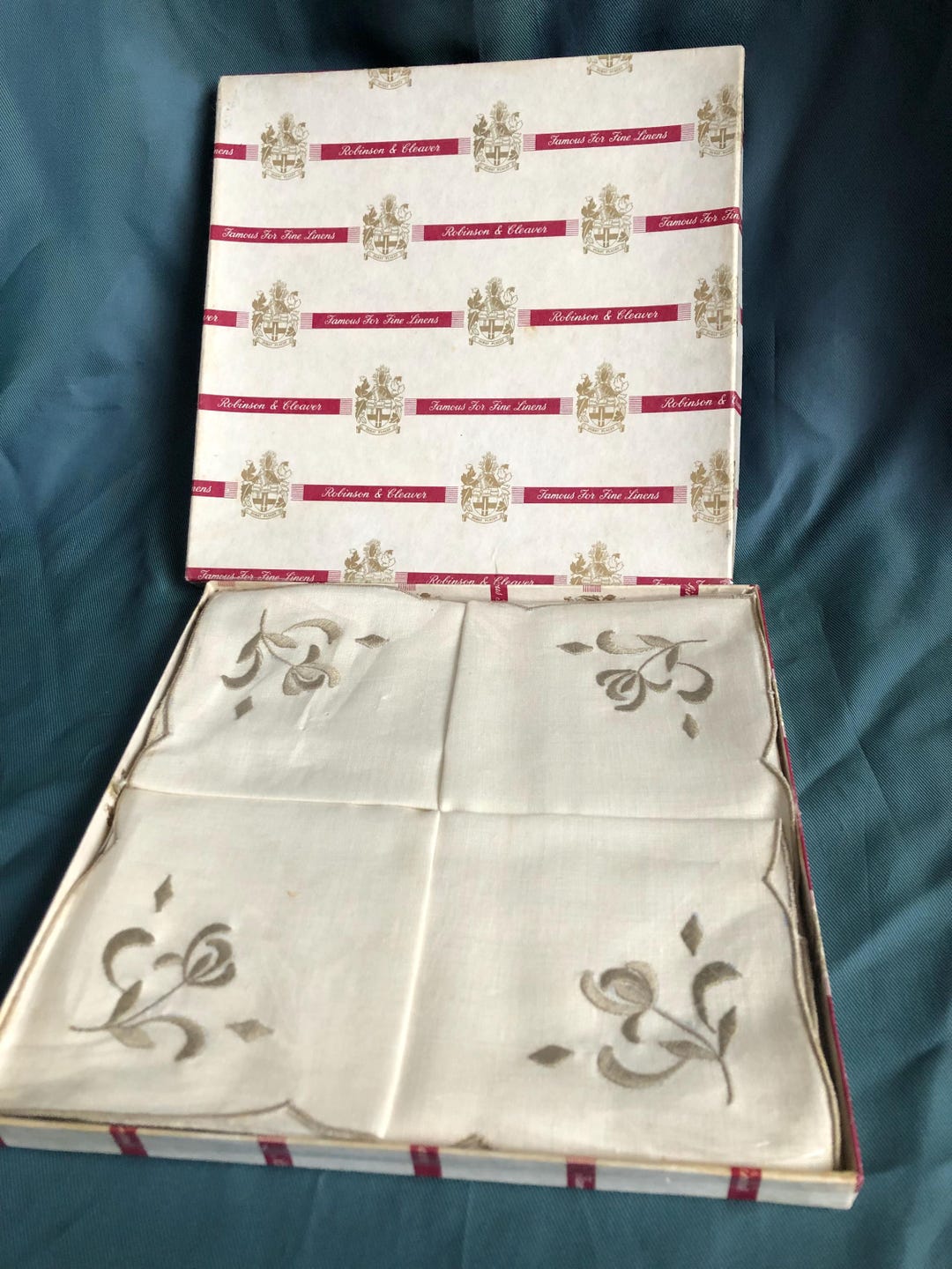 Vintage Off-white Linen Napkins - Etsy