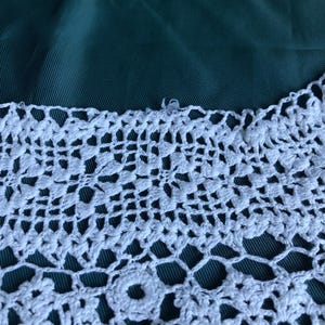 Vintage White Crochet Lace, Extra Wide Lace - Etsy