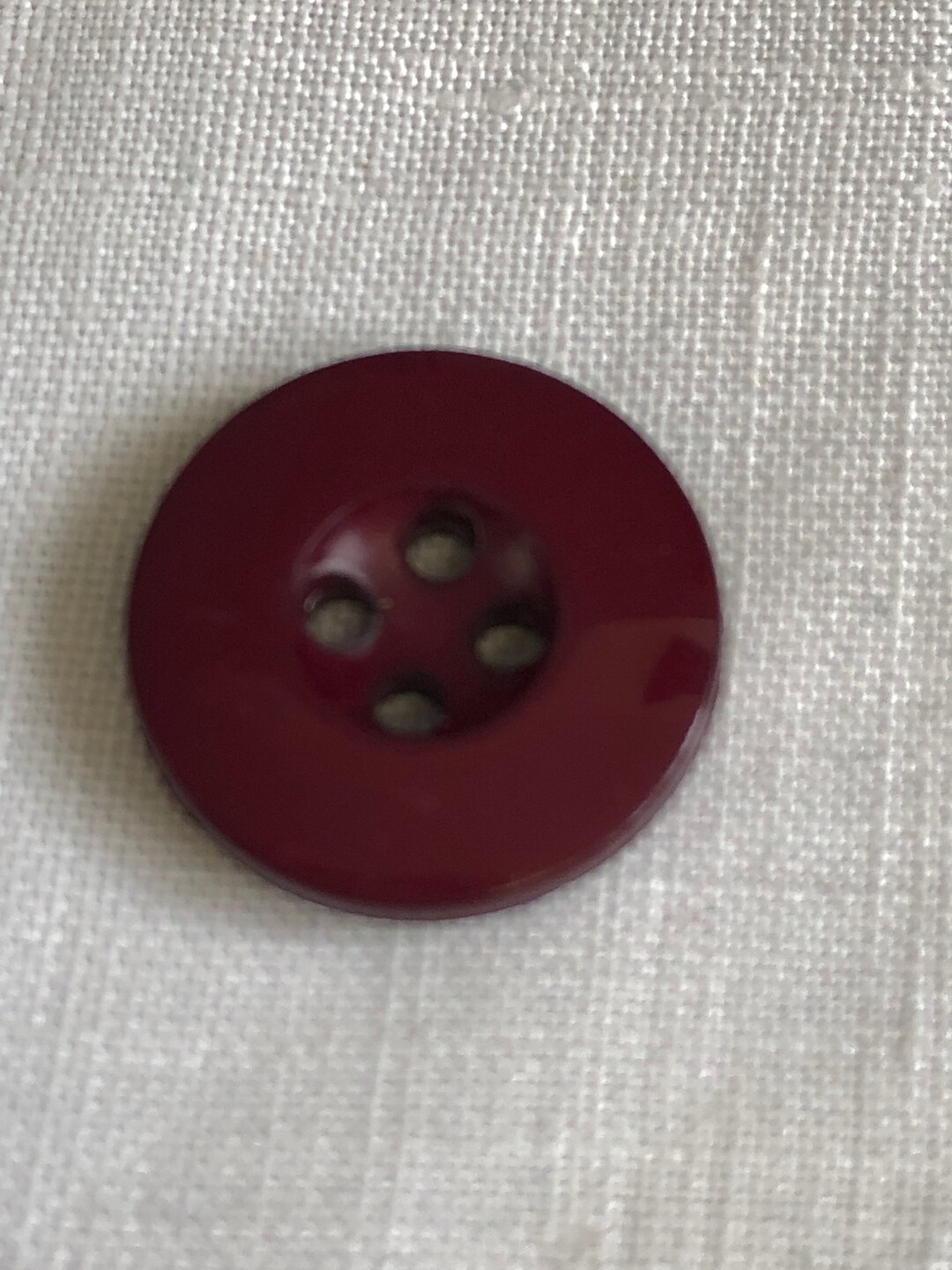Buttons, Vintage Circular Dark Burgundy Fashion Buttons - Etsy