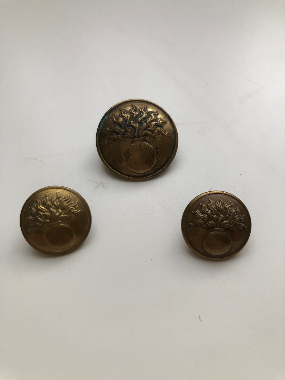 WW1 French Military Buttons - Etsy