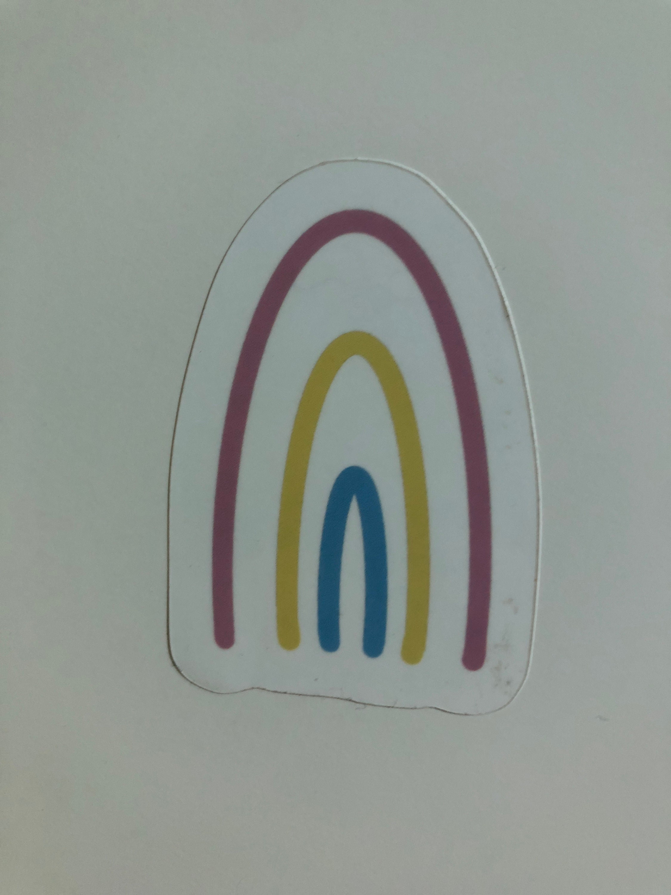 Pan Pride Vinyl Rainbow Sticker - Etsy UK