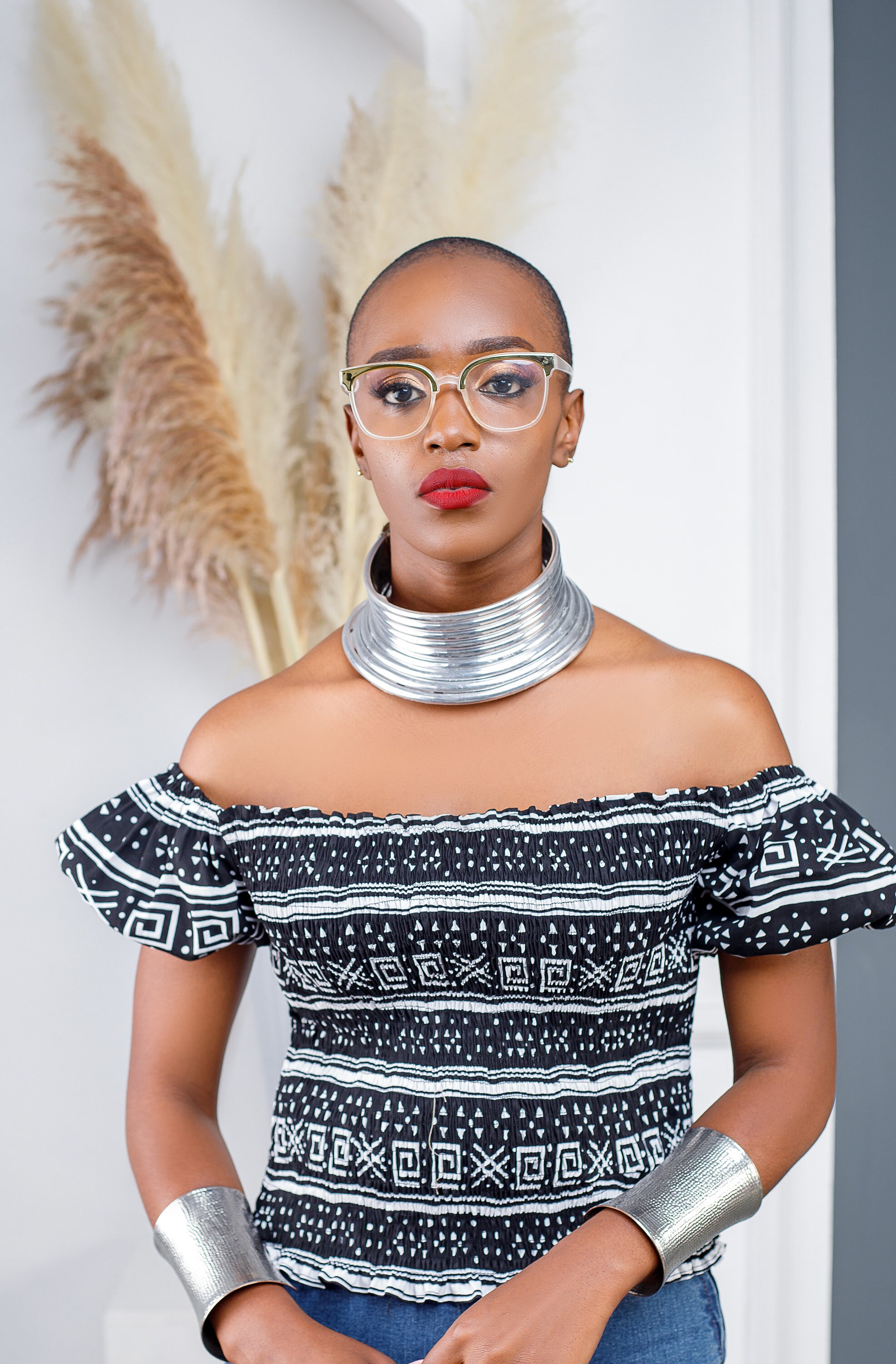 African Print Off Shoulder Top Kente Off Shoulder Top African Print