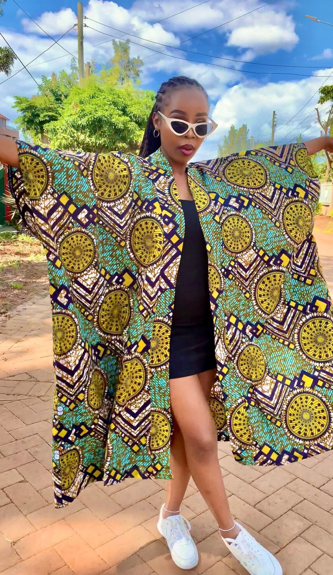 African Print Kimono I African Clothing for Women Plus Size - Etsy