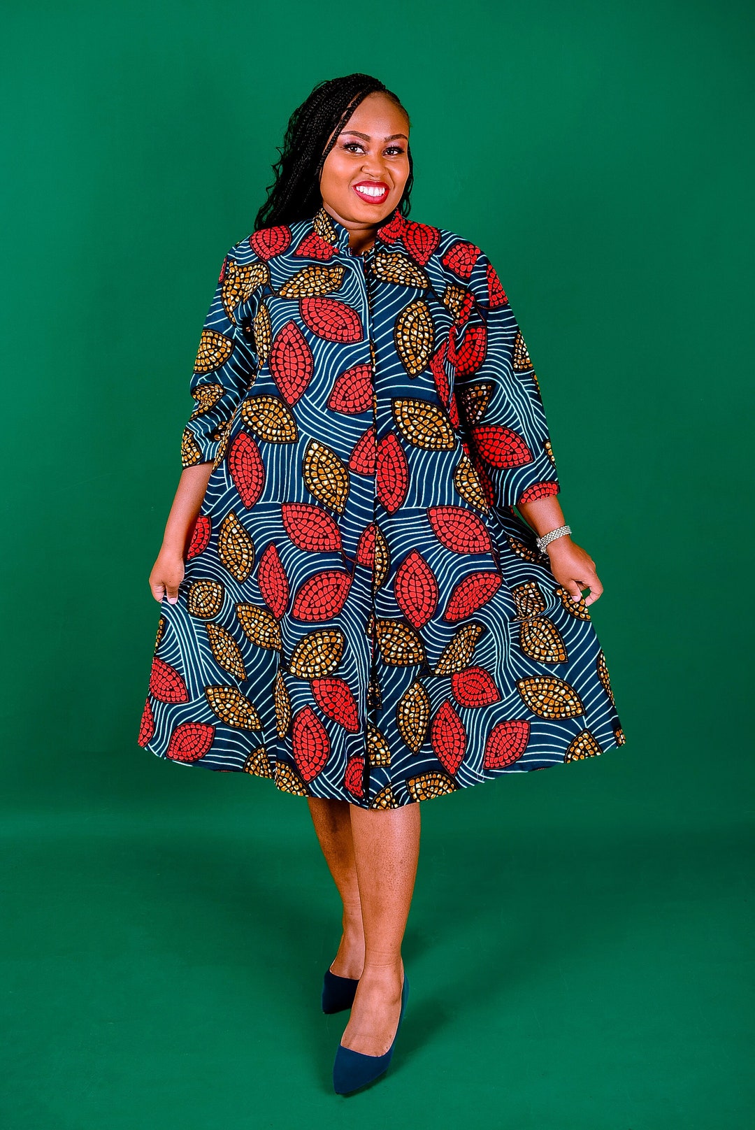 African Clothing for Women Plus Size, African Print Dress, Africa Dress ...