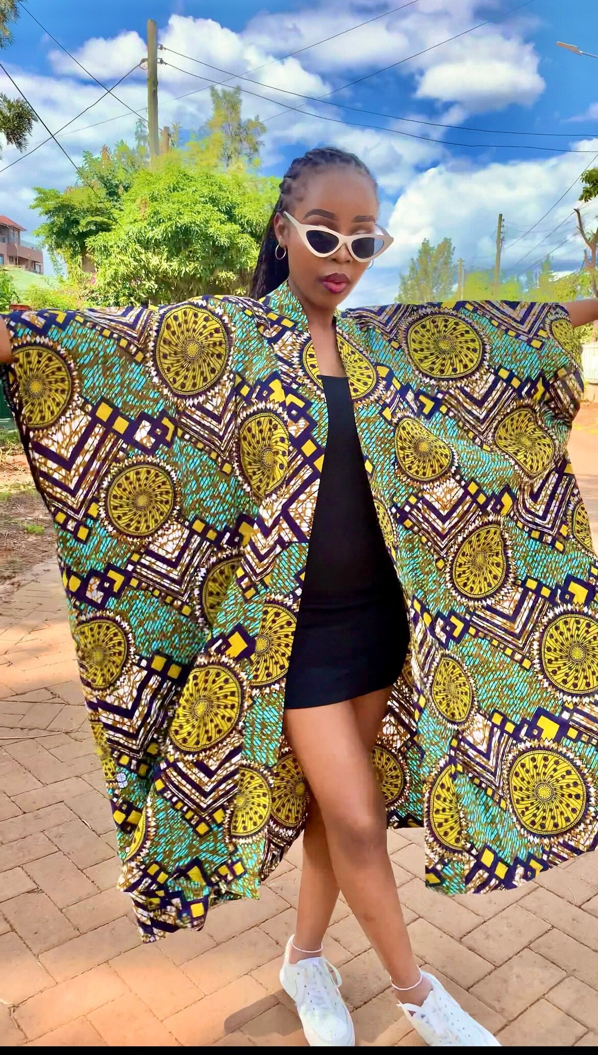 African Print Kimono I African Clothing for Women Plus Size - Etsy
