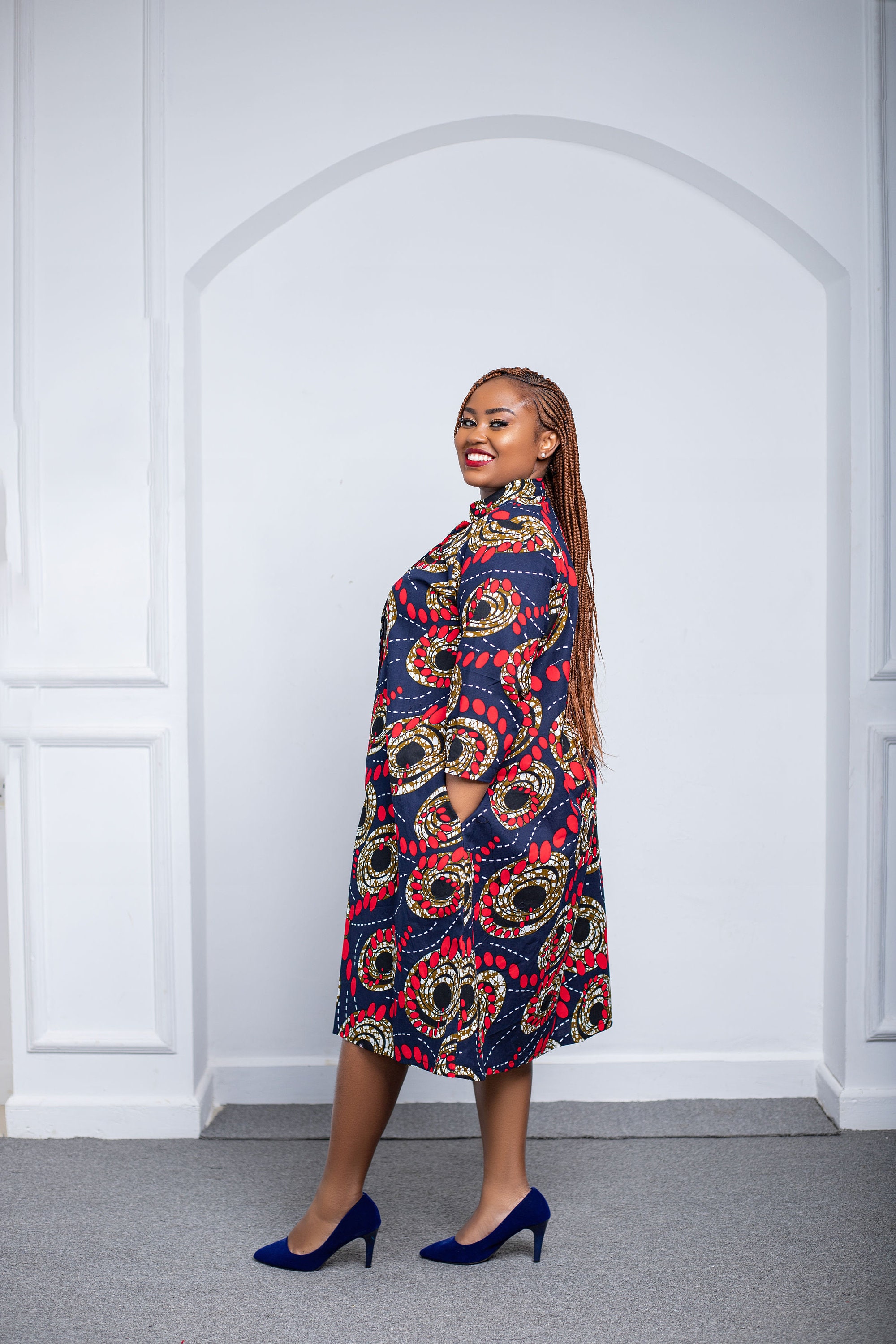 African Clothing for Women Plus Size, Africa Print Dress, African Shirt ...