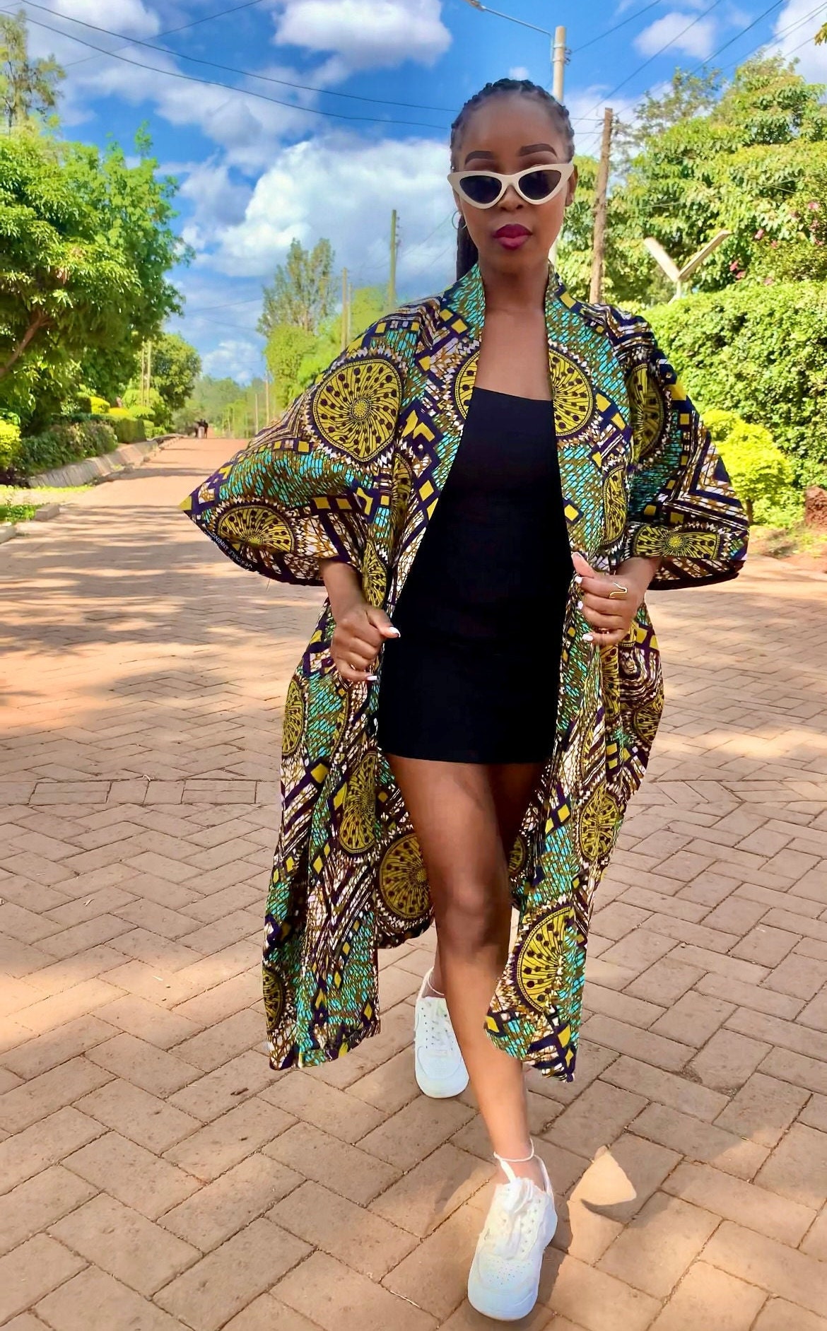 African Print Kimono I African Clothing for Women Plus Size - Etsy