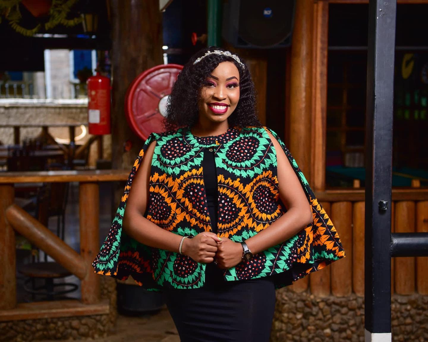 African Print Cape Coat Ankara Clothing for Women Plus Size Oversized ...