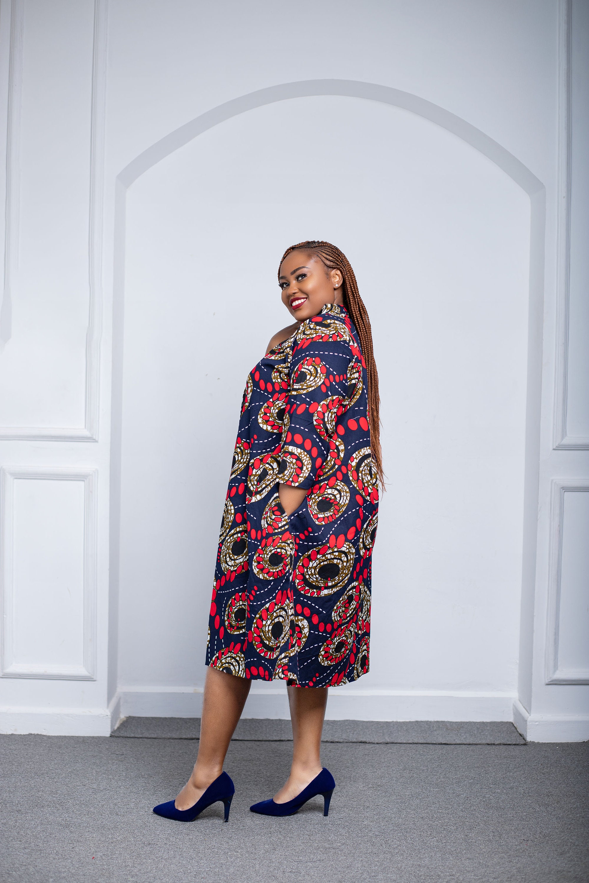 African Clothing for Women Plus Size, Africa Print Dress, African Shirt ...