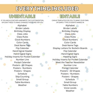 Classroom Decor Bundle | Modern Hex Design for School Class or ...