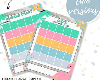 Under the Sea Reward Chart Printable Reward Chart Reward - Etsy