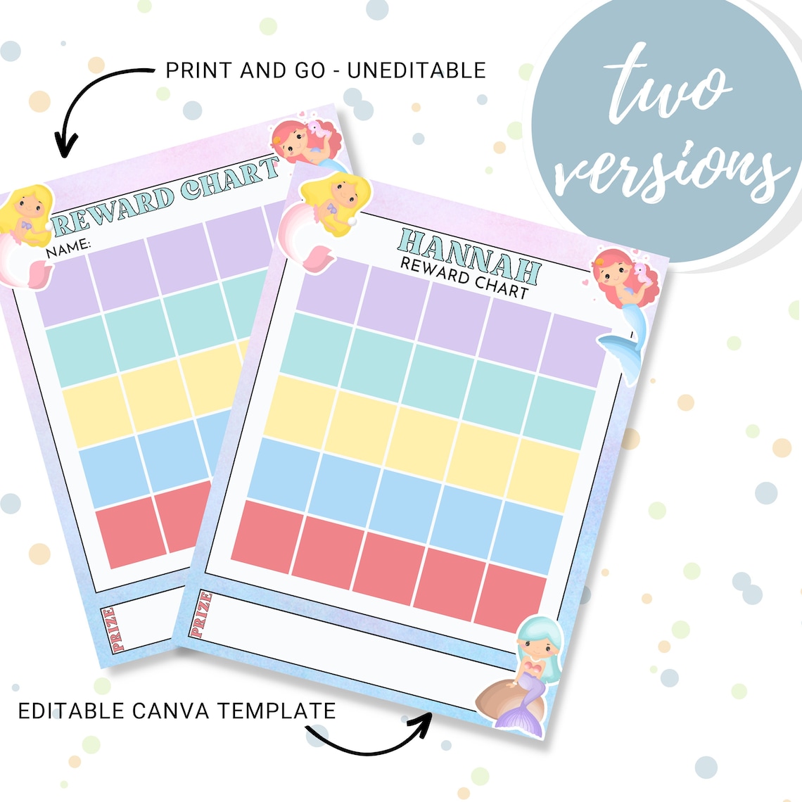 Kids Reward Chart, Printable Reward Chart for Kids, Sticker Chart ...