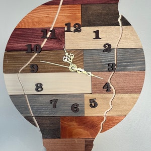 PALESTINE Palestine Clock Palestine Map Palestine Map and | Etsy