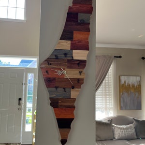 PALESTINE Map, PALESTINE Clock, Palestine, PALESTINE Map and Clock ...