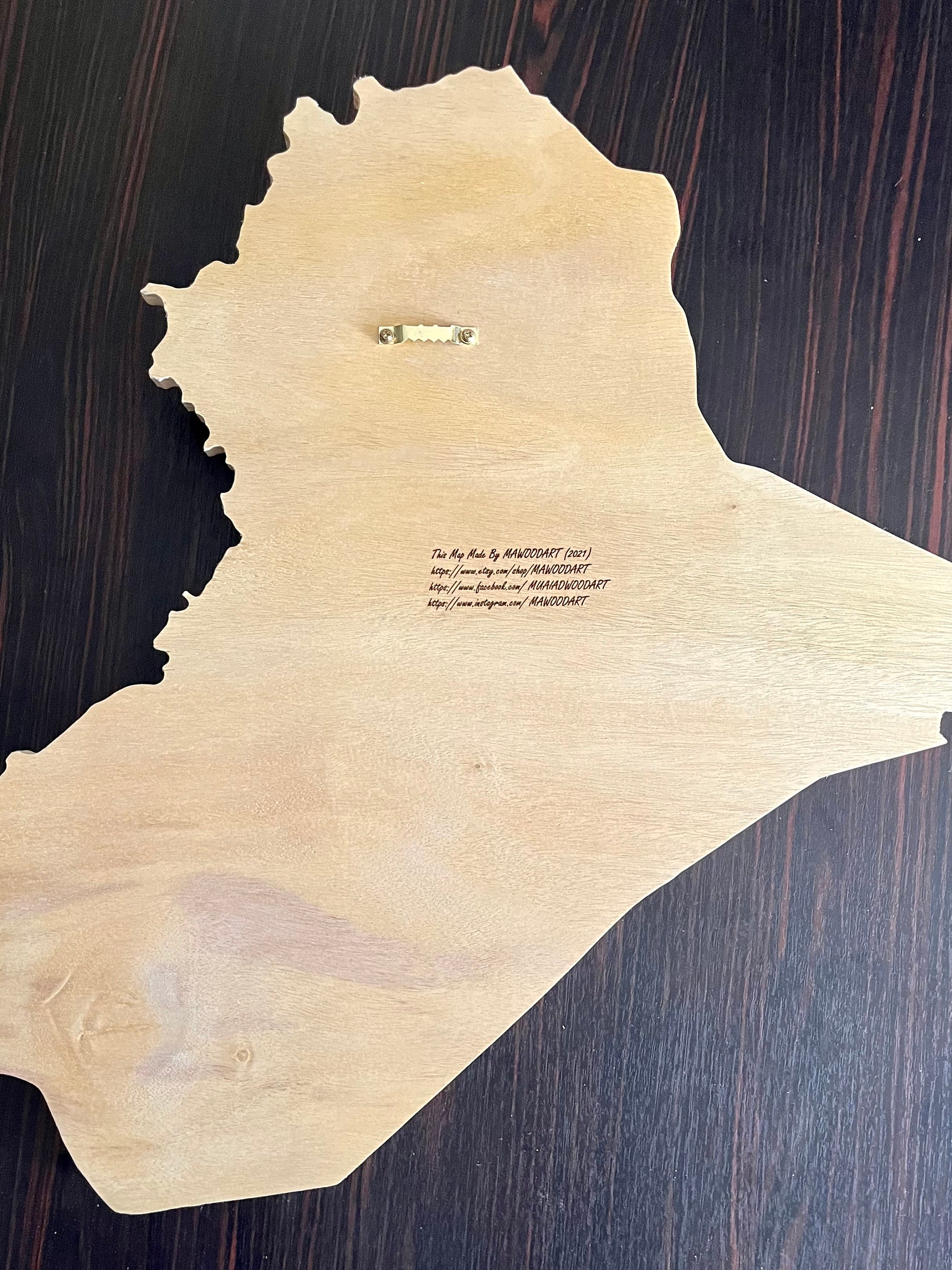 Iraq Wooden Map of Iraq Iraq Wood Wall Art Iraq Wall Decor | Etsy