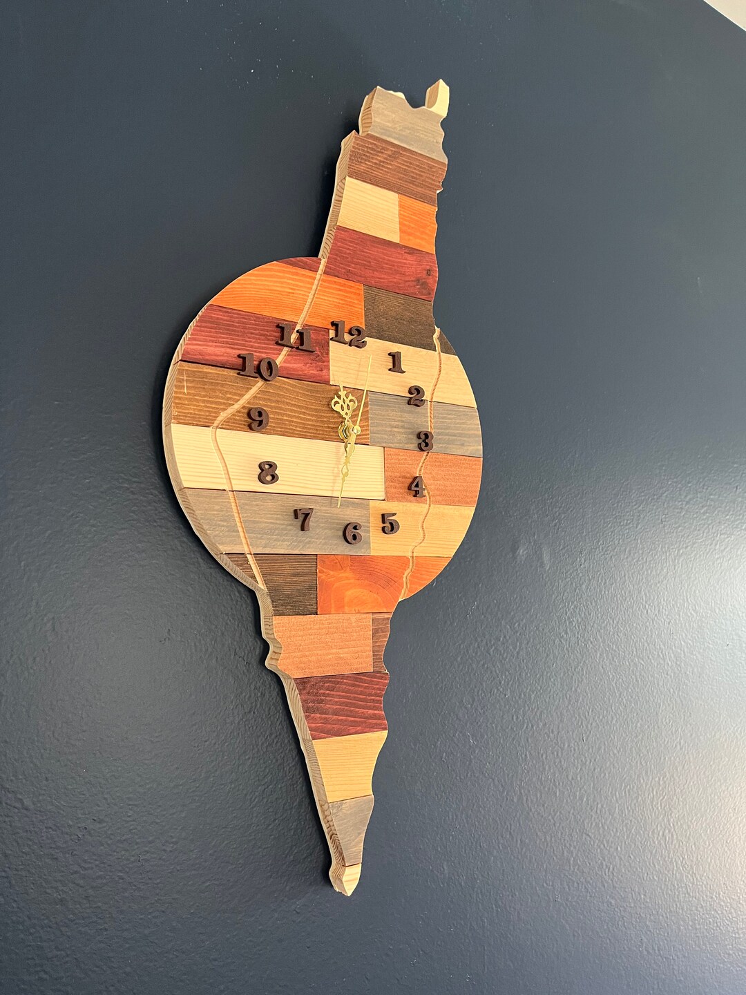 PALESTINE Palestine Clock Palestine Map Palestine Map and - Etsy