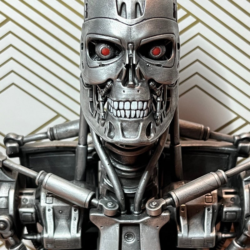 Terminator Skull - Etsy