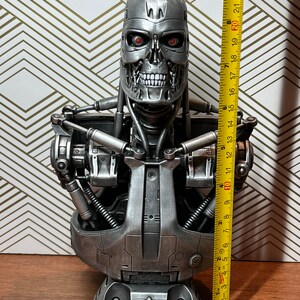 Terminator T800 Bust Figurine - Etsy