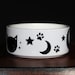 Magical Purple Moon Cat Toy With White Embroidered Stars, Witch Catnip ...