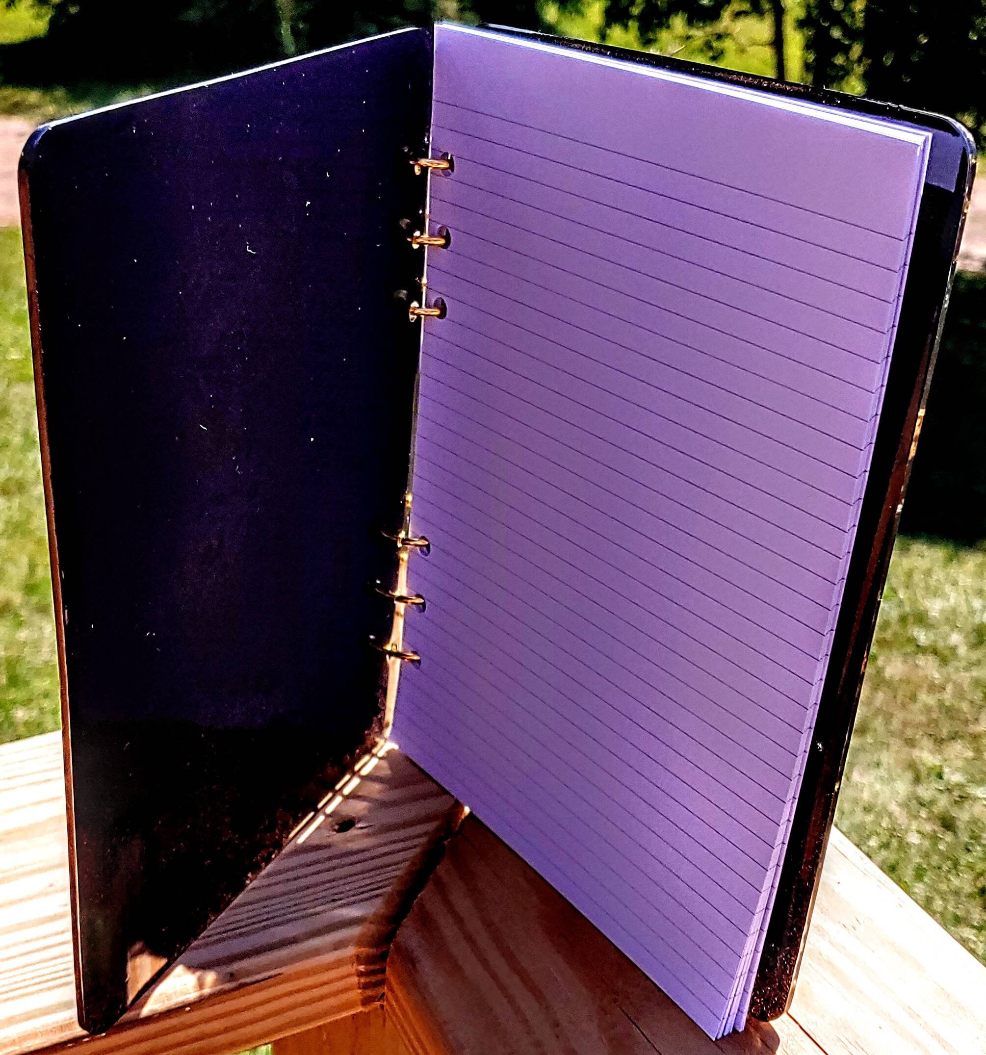 Hand Made Resin Notebooks- A7, A6,a5-custom Name Option! - Etsy