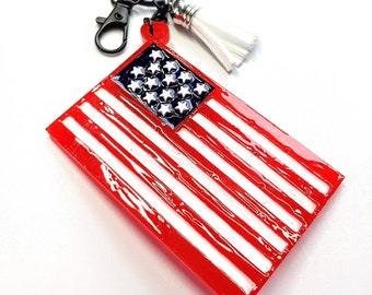 American Flag Resin Etsy