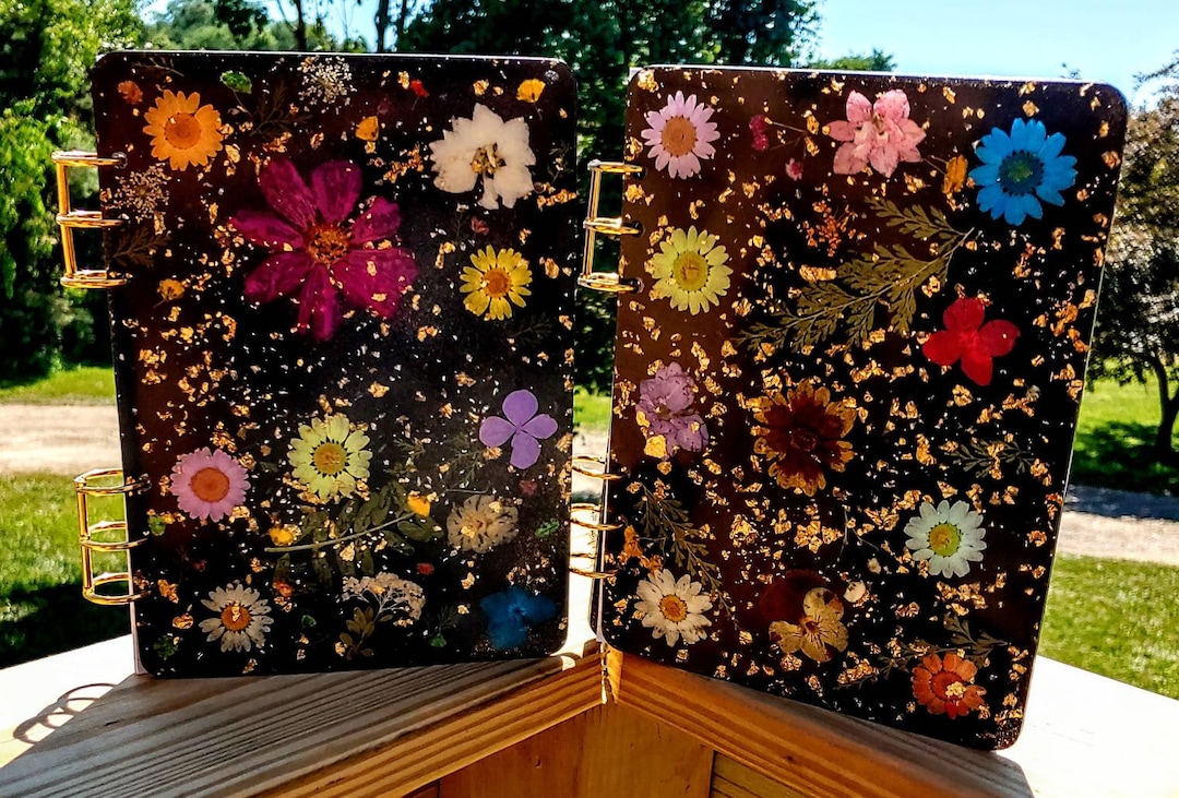 Hand Made Resin Notebooks- A7, A6,a5-custom Name Option! - Etsy