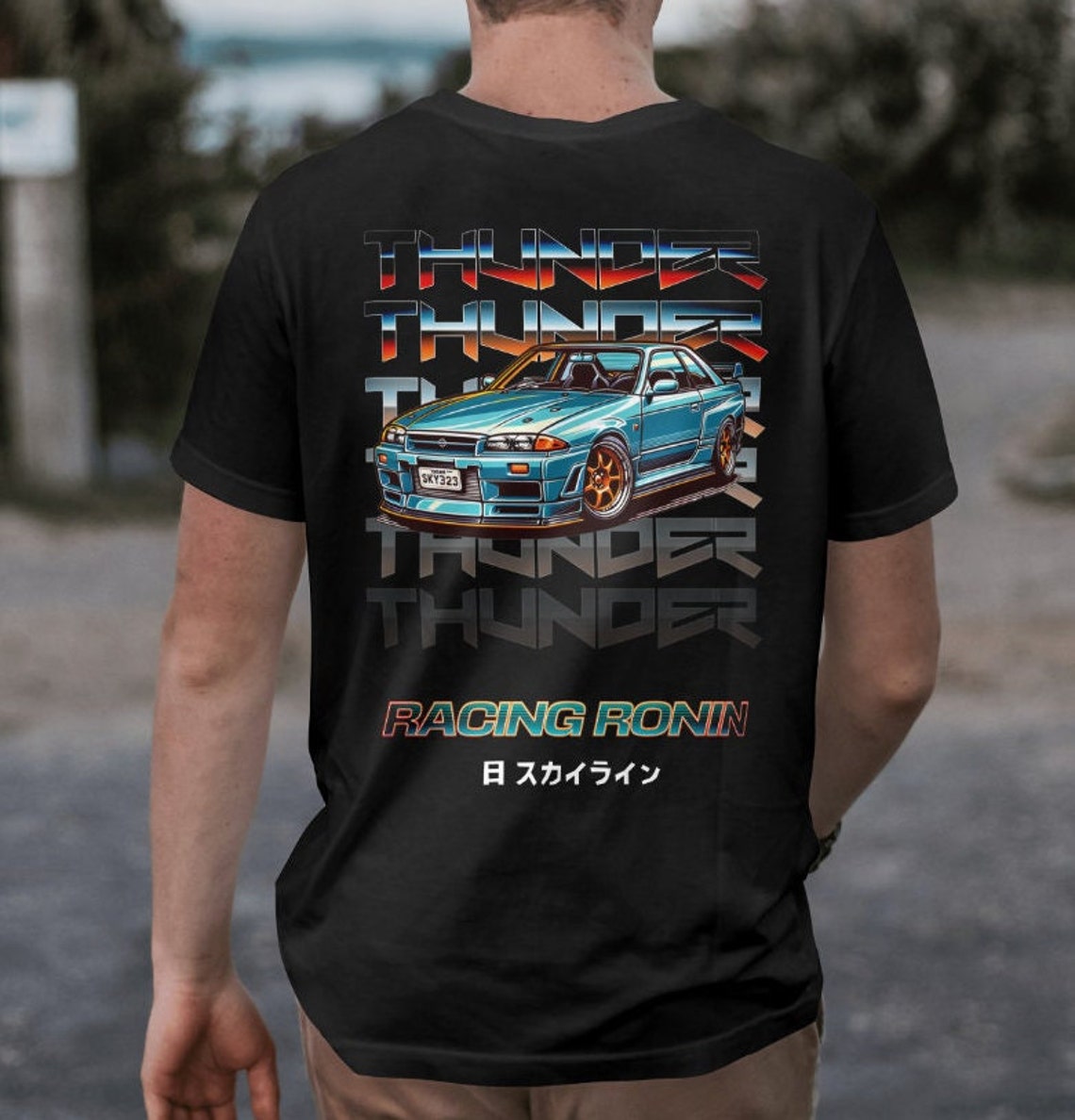 Retro Car Lover Apparel Car Graphic Tee JDM Car T-shirt Cool Racer ...