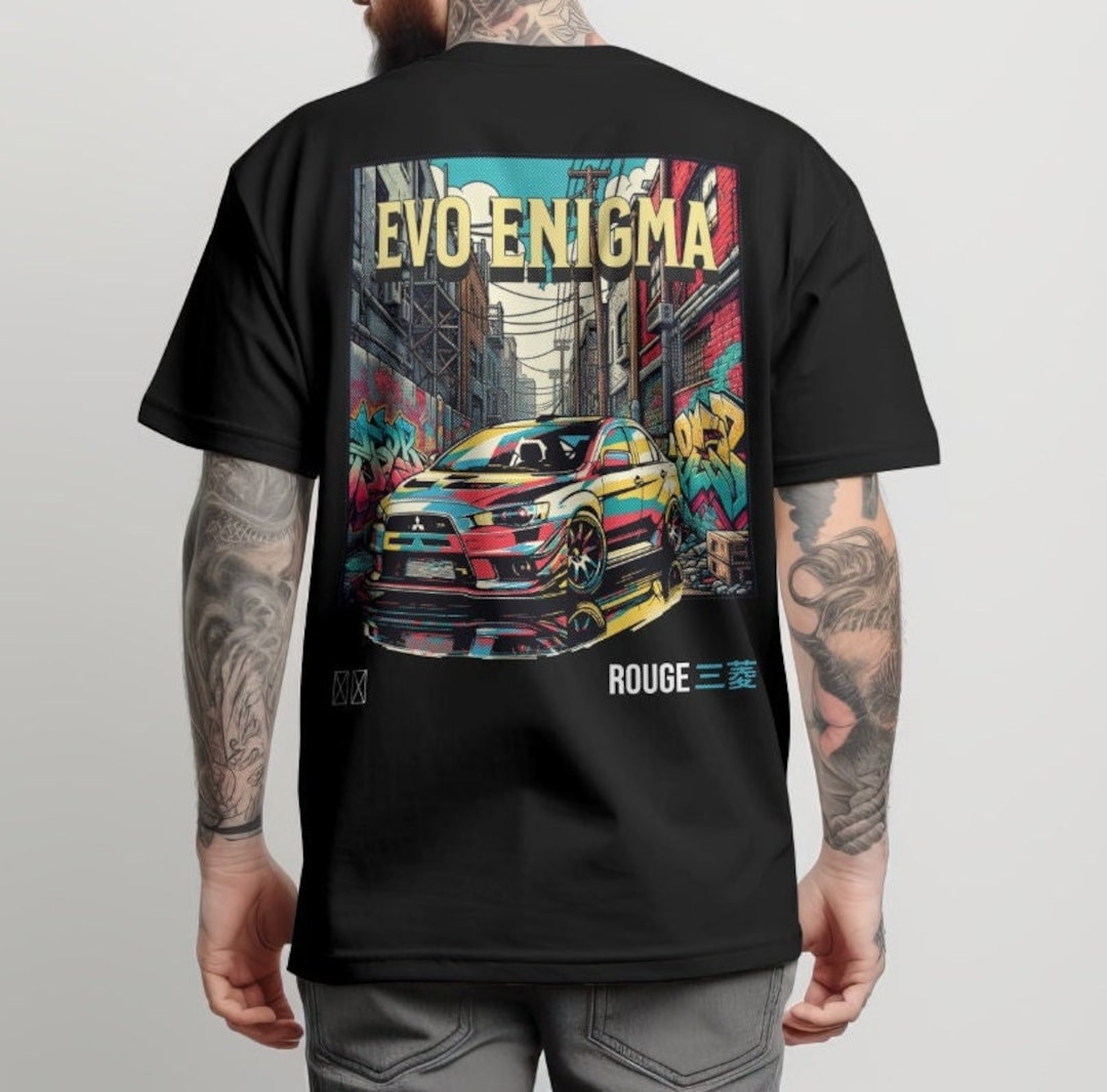 Cool Car Enthusiast Apparel JDM Graphic Car Art T-shirt Urban Street ...