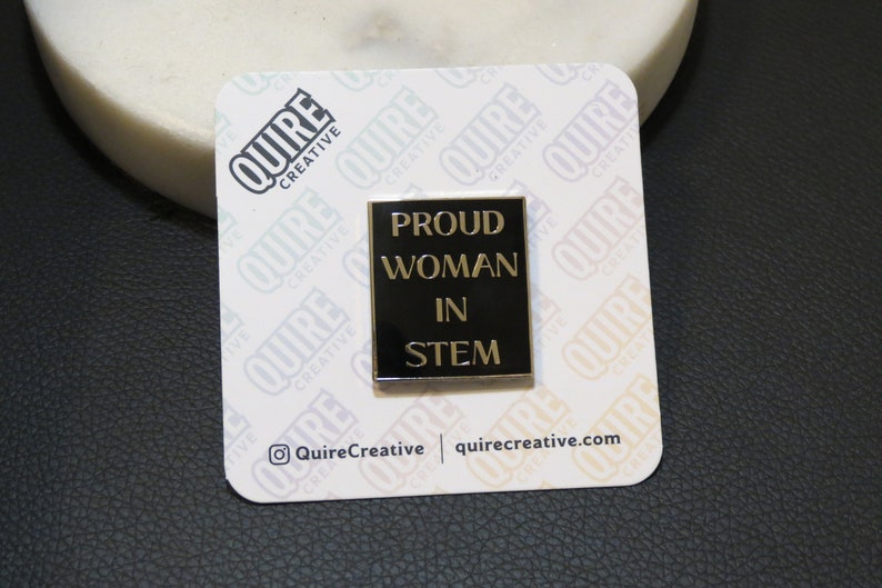 Proud Women in STEM Wear Your Pride Lapel Pin - Etsy