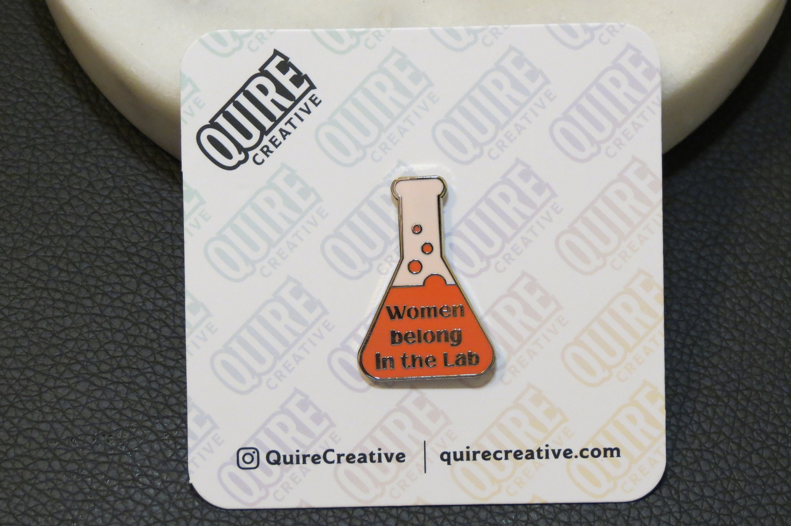 Women Belong in the Lab Pin: STEM Feminist Lapel Pin (1.25 Inches) - Etsy