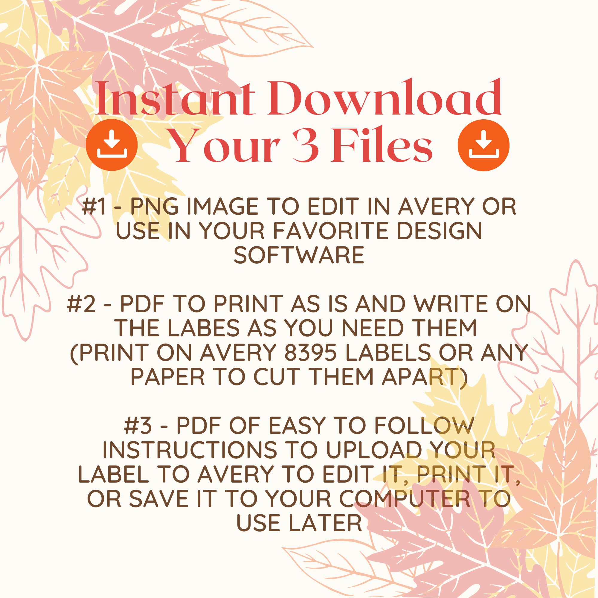 Digital Download Editable Thanksgiving Labels Gnome Gift Tag Food Jar ...