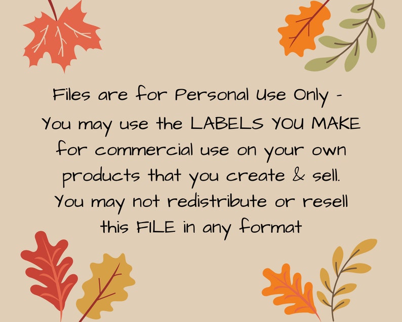 Digital Download Editable Thanksgiving Labels Gnome Gift Tag Food Jar ...