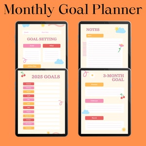 Strategic Success: Printable Goal Setting Planner for Professional ...