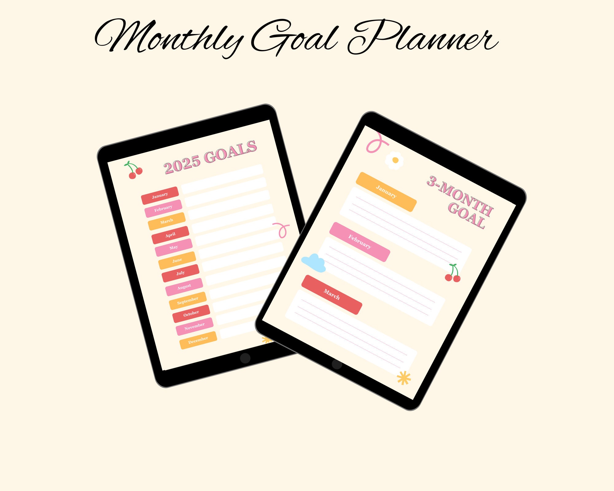 Strategic Success: Printable Goal Setting Planner for Professional ...