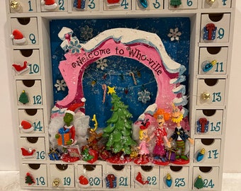 Advent Grinch Calendar - Etsy
