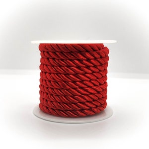5MM Twisted Cord Craft Soutache Braid 1,2,3,5 & 10 Meters Braided Rope ...