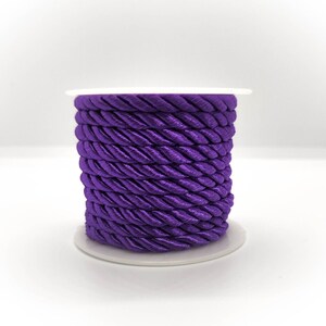 5MM Twisted Cord Craft Soutache Braid 1,2,3,5 & 10 Meters Braided Rope ...