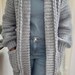 Crochet Warm and Cosy Winter Cardigan Written Pattern - Etsy