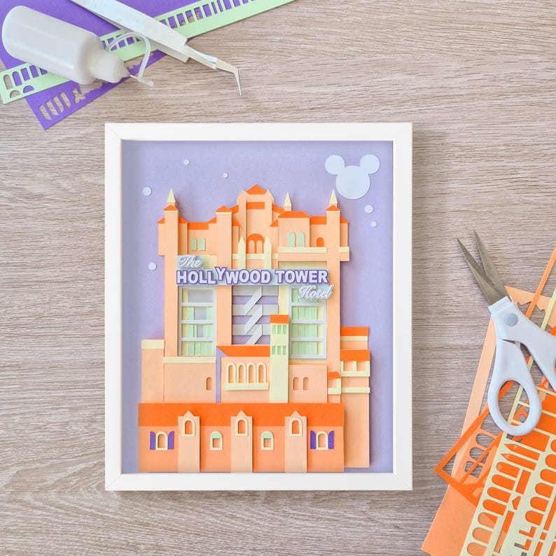 PACKAGE DEAL Magical Attractions Papercut Cricut Templates. SVG Files ...