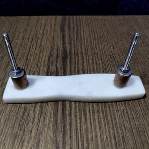 Beautiful White Marble, Black or Beige Marble Drawer Pulls With Golden Embedding, Cabinets ...