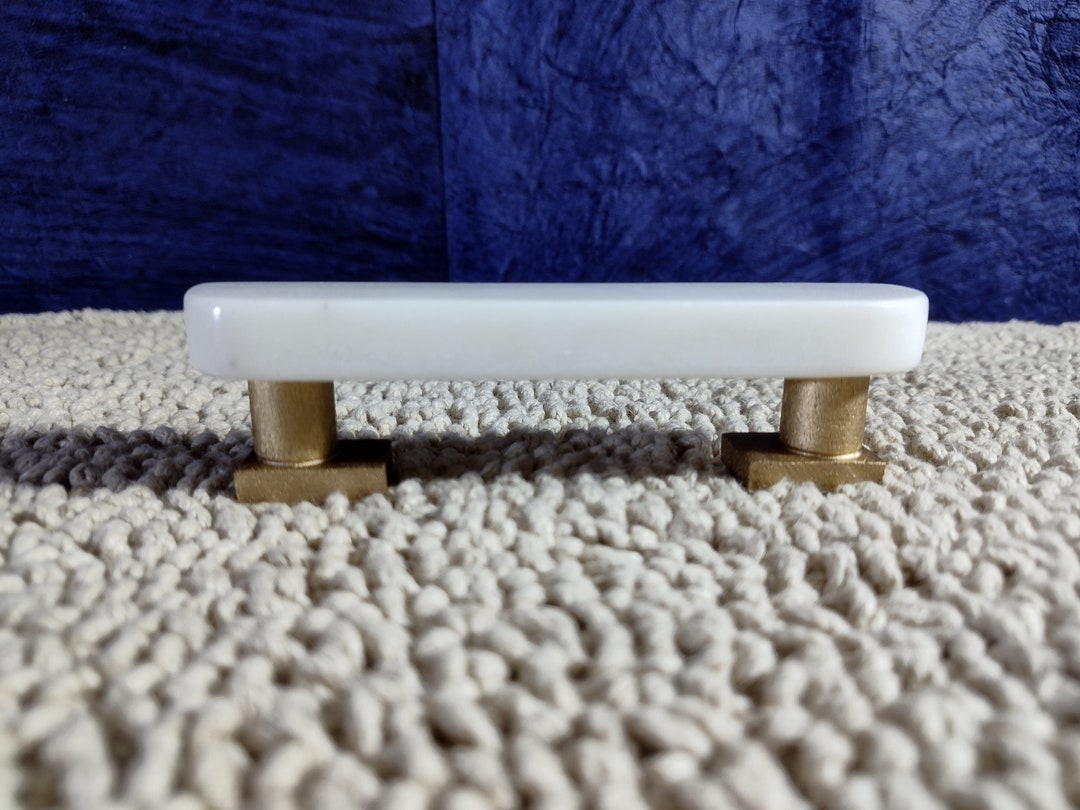 Self Adhesive Cabinet Pulls Beautiful White Marble Drawer Pulls, Cabinets, Drawer, Pulls and ...