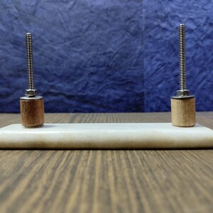 Beautiful White Marble, Black or Beige Marble Drawer Pulls With Golden Embedding, Cabinets ...