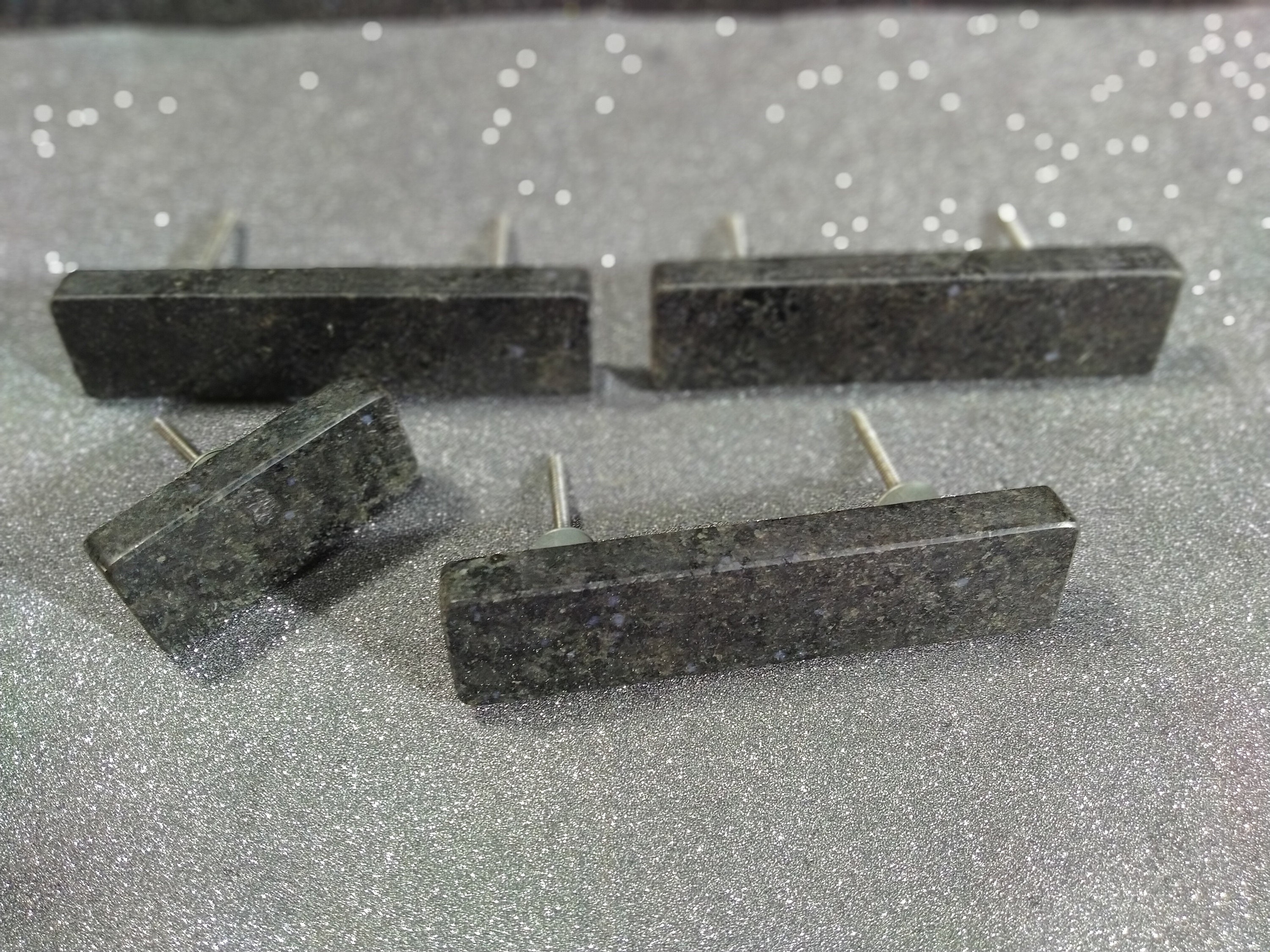 Graynite Stone Drawer Pulls: Modern Cabinet Handles - Etsy