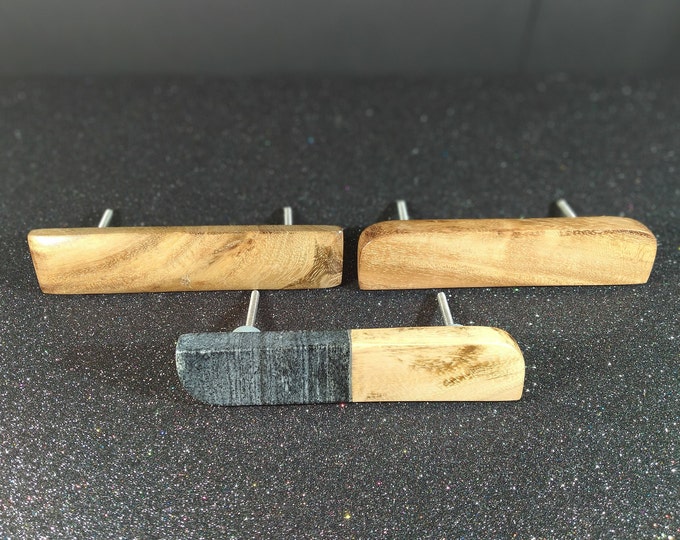 Marble Drawer Knobs Pulls Handles/ Nature Marble Cabinet Pulls/ Brass Dresser Knob Cabinet Pull ...